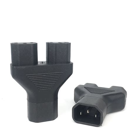 Convertisseur De Prise Ca Adaptateur Séparateur En Y Iec 320 C14 Mâle