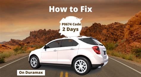 How To Fix The P0674 Dtc Code On Duramax Expert Guidance
