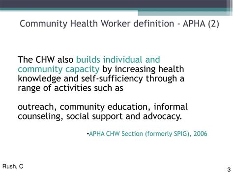 Ppt Community Health Workers New Roles And Policy Challenges