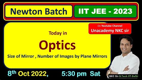 Ray Optics L 3 Size And Number Of Images Jee Mains Jee Advanced