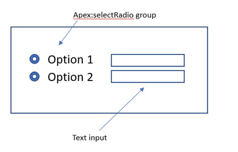 Visualforce How To Set Up Apexselectradio In A Grid Layout
