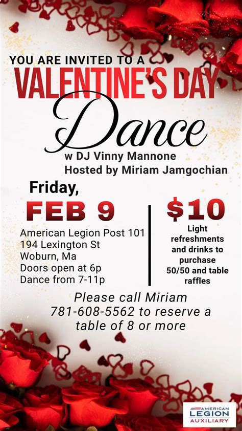 Feb 9 Valentines 💝 Day Dance Woburn Ma Patch