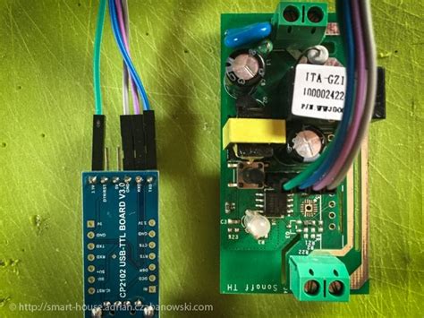 Sonoff Firmware Installation Smartny Dom