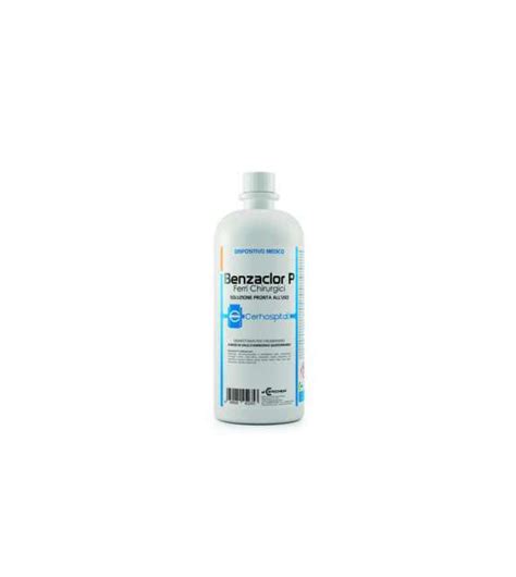 Disinfettante Ferri Alcolico Pronto Alluso Benzaclor P Cerichem 1000 Ml