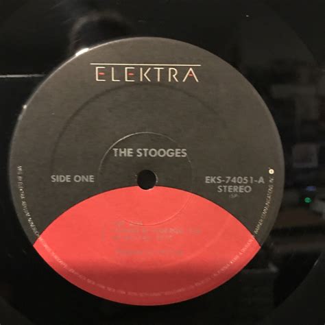 The Stooges The Stooges Lp 1985 Elektra Eks 74051 Ex