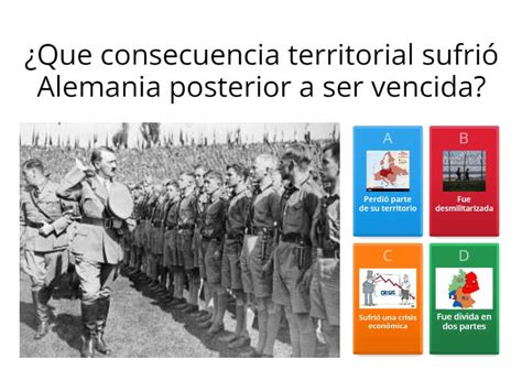 El Mundo Despues De La Segunda Guerra Mundial Cuestionario