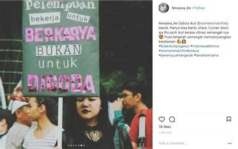 Poster Paling Menohok Dalam Aksi Women S March Beginilah Jeritan Hati Perempuan