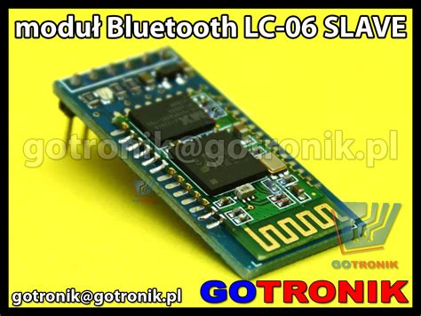 Moduł Bluetooth LC 06 slave