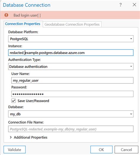 pro 3 3 db connection issues tls with azure fle esri community