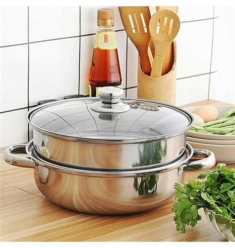 찜통 찜냄비 사은품 Ih 스텐찜솥 행사용품 스텐 인덕션냄비 신상품 28cm 찜기 전골냄비 판촉물 2단찜솥 답 티몬