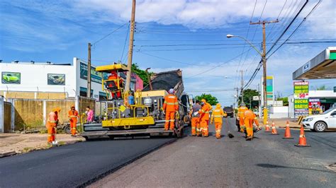 Secretaria De Obras Inicia O Recape Da Avenida Castelo Branco