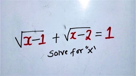 Algebra Maths Olympiad Question Youtube