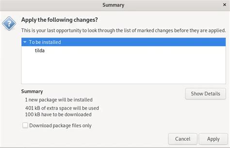 how to install and use tilda a drop down console for debian 10 vitux