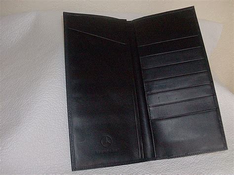 Mercedes Benz Black Wallet Card Holder Gem