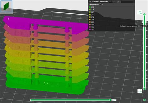 Tower Temp Temperature Tower Test Pla Abs Petg By 3dinplastic