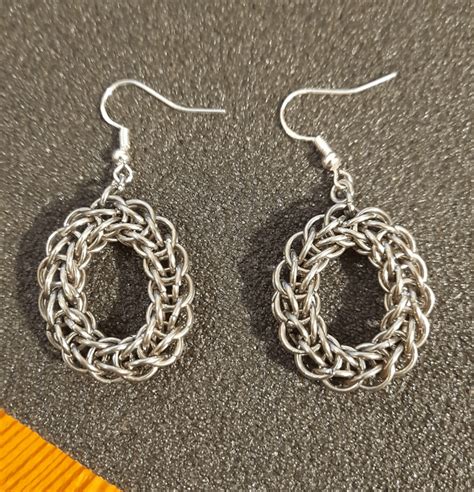 Full Persian Loop Earrings Rchainmailartisans