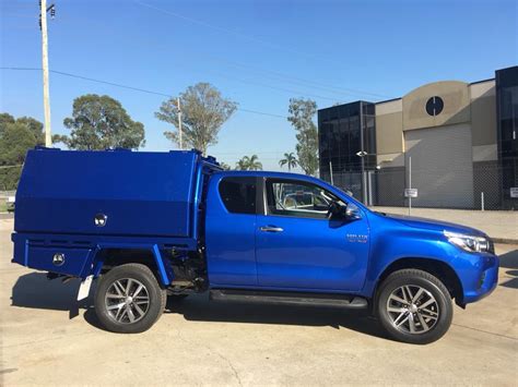 Toyota Hilux Space Cab Steel Tray Luke Bodyworks Custom Tray Bodies