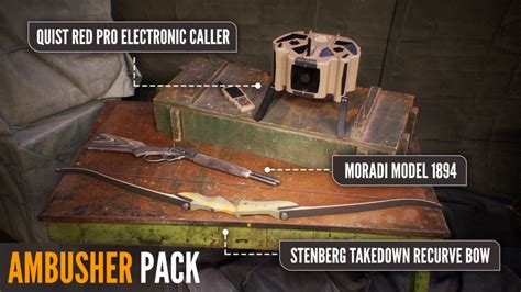 Ambusher Pack Dlc Out Now Thehunter Call Of The Wild