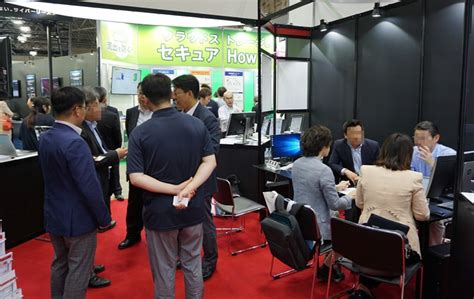 소프트캠프 일본 전시회 참가 Cdr 문서보안 문서중앙화 소개