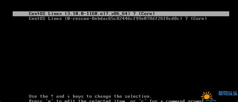 Centos7进入单用户模式重置root密码 菜鸟头头