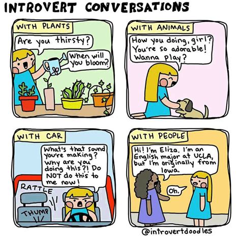 ten cool comics that explain what it s like being an introvert bright side