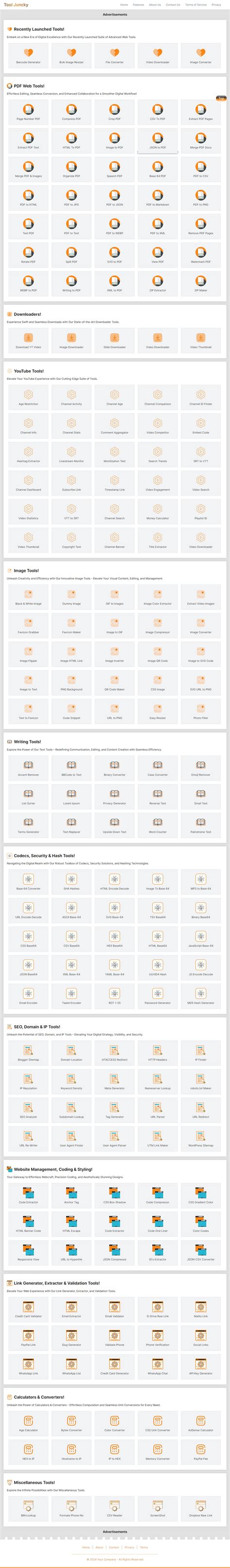 toolfox 200 multi tool website script by codesterra codester