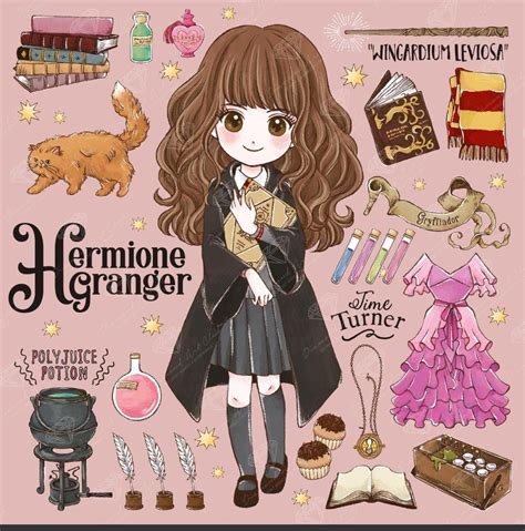 Hermione Granger Magical Completed Diamond Painting Etsy