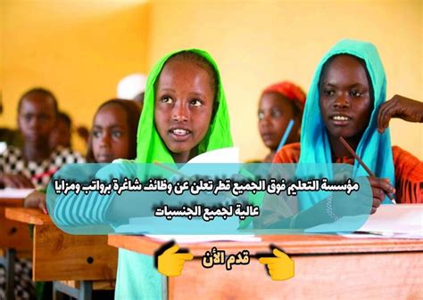 مؤسسة التعليم فوق الجميع قطر تعلن عن وظائف شاغرة برواتب ومزايا