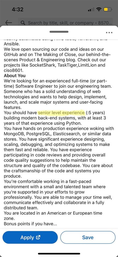 Entry Level Job Requiring Senior Level Experience 🤨 Rrecruitinghell