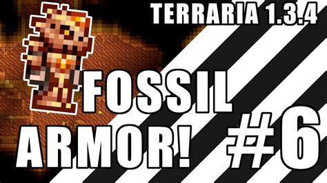 Terraria Pegando A Fossil Armor 6 Youtube