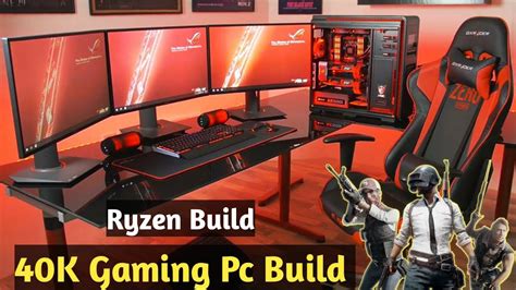 K Gaming Editing Pc Build In Hindi Ryzen P Fps Youtube