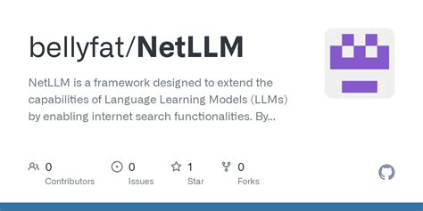 github bellyfat netllm netllm is a framework designed to extend the