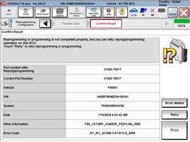 Consult R2R Programming Error Message Diagnostic Network