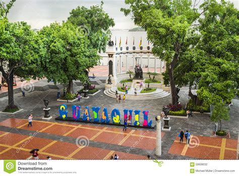 La Rotonda Monument In Guayaquil Editorial Photography Image Of Simon Colorful