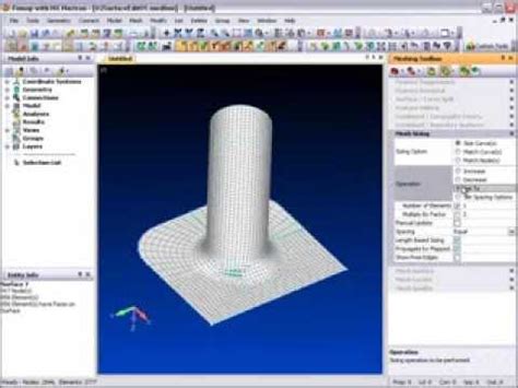 FEMAP Mesh Surface YouTube
