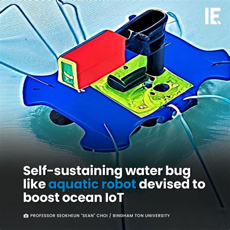Interesting Engineering On Linkedin Tiny Water Bug Robot Explores Ocean Iot Ie Social