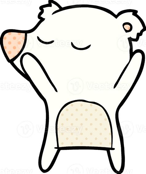 Polar Bear Cartoon 45075817 Png