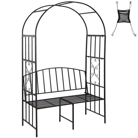 Garden Arbor Elegreen Metal Garden Arch Assemble Freely Trellis