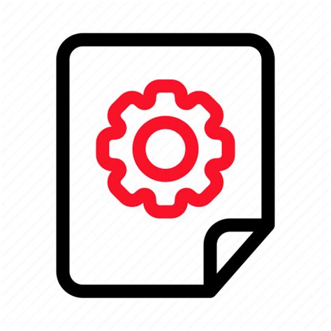 file configuration options document preferences icon download on
