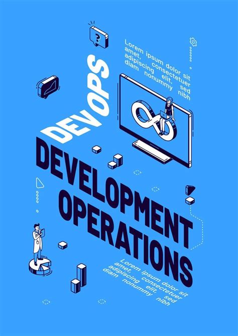 Vector Poster Of Devops Development Operations 14778730 Vector Art At
