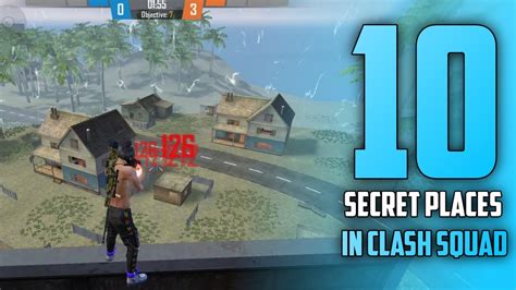Top 10 Clash Squad Secret Places Free Fire 5 Youtube