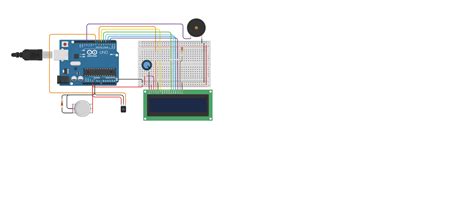 Circuit Design Mechatronics Fire Alarm System Tinkercad