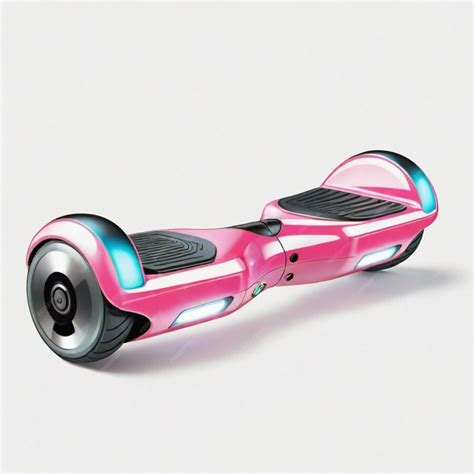 Hoverboard Flat Vector Set White Background Illustration Premium Ai