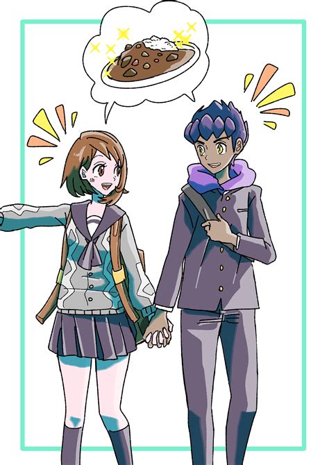 Gloria And Hop Pokemon And More Drawn By Yamadada Danbooru