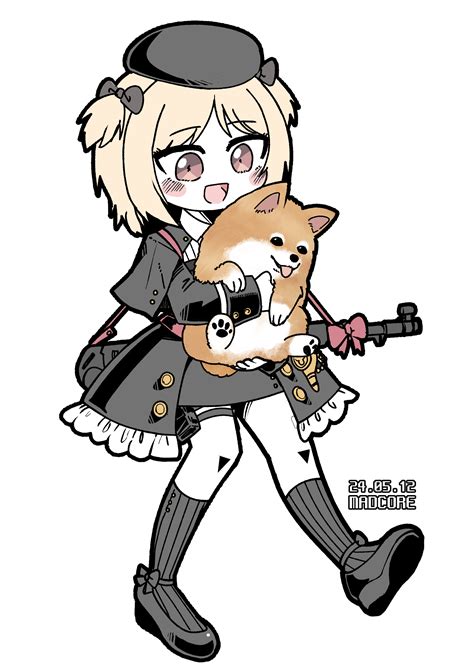 Mp40 And Mp40 Girls Frontline Drawn By Madcore Danbooru