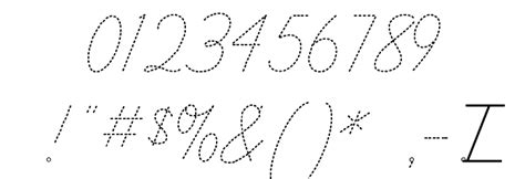 learning curve dashed font