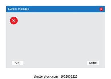 Windows Alert Images Stock Photos Vectors Shutterstock