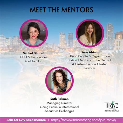 Thrive With Mentoring On Linkedin Telaviv Telaviv Mentoringmatters