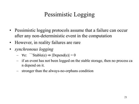 Ppt Checkpointing And Rollback Recovery Powerpoint Presentation Id794491