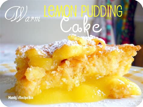Warm Lemon Pudding Cake Mandys Recipe Box